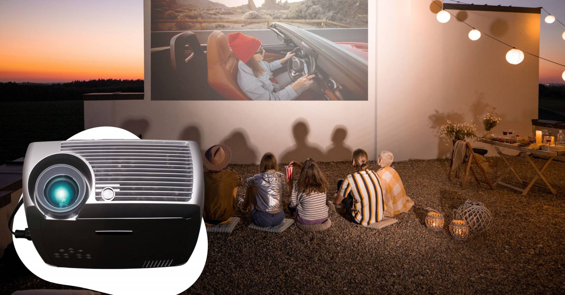 The Best Affordable Outdoor Projector For 2025